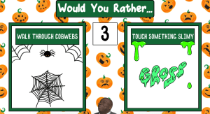Halloween Would You Rather? A Fun Brain Break Activity!